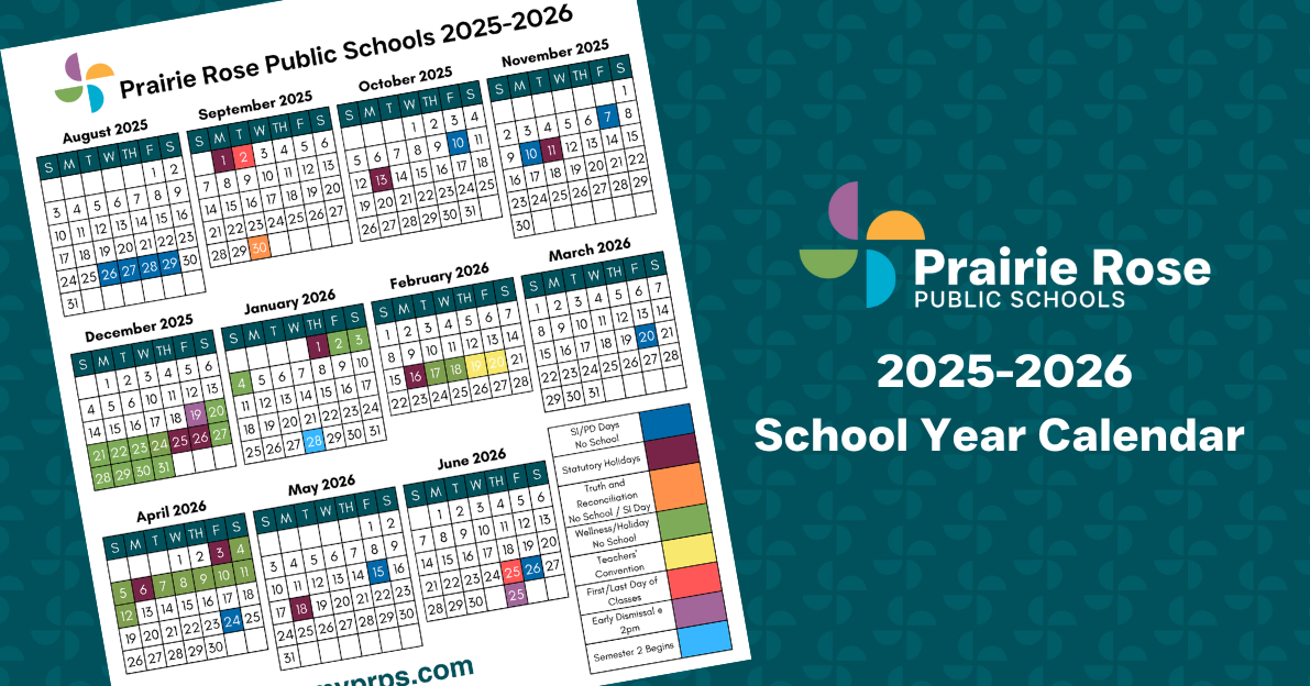 PRPS Board Approves 2025-2026 Calendar - Parkside Jr. High School